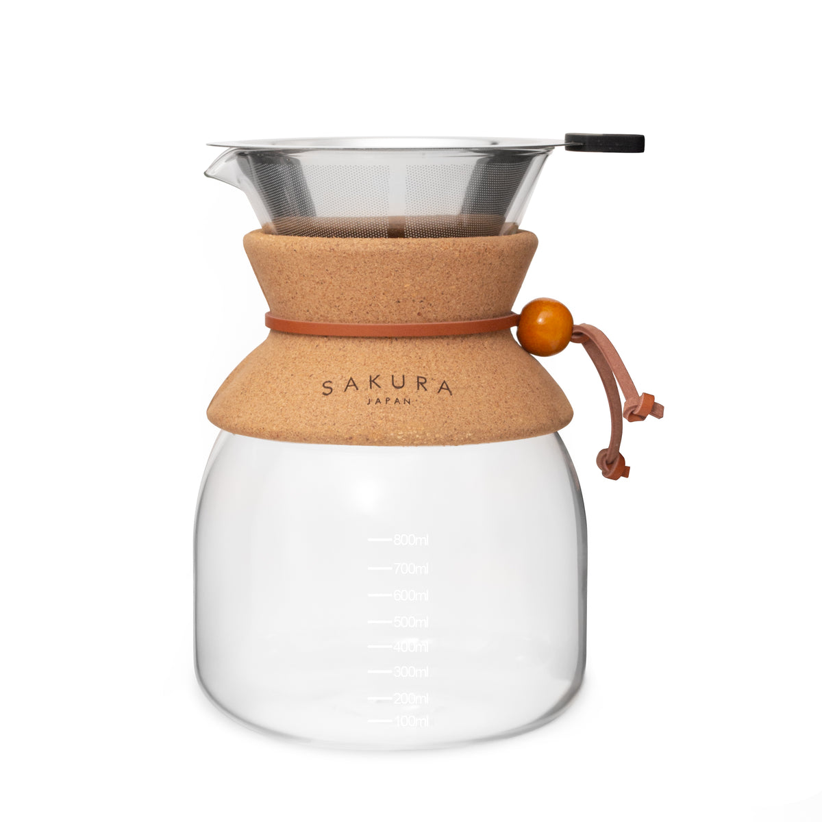 Sakura Japan | Cafetera Pour Over Sakura Essence Cork 800 Ml